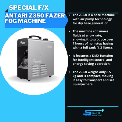 Antari Z350 FAZER Fog Machine - Starlite Sales and Rentals