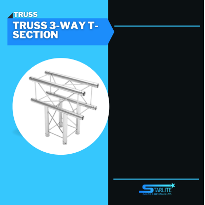 Truss 3-Way T-Section - Starlite Sales and Rentals