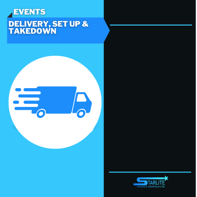 Large Delivery, Setup and Pick-up Services City Limits - Starlite Sales ...