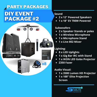 DIY Event Package #2 - Starlite Sales and Rentals