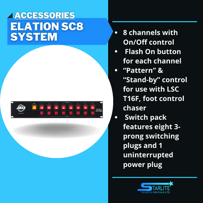 Elation SC8 System - Starlite Sales and Rentals