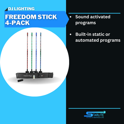 Freedom Stick 4-Pack - Starlite Sales and Rentals