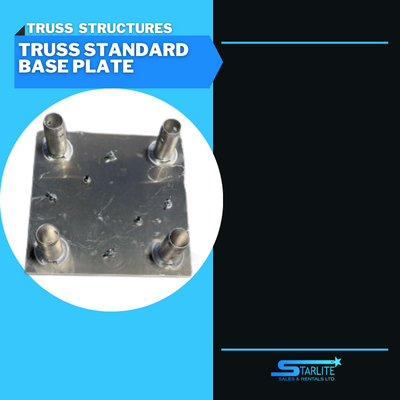 Truss Standard Base Plate - Starlite Sales and Rentals
