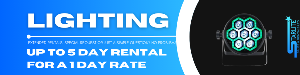 Lighting - Starlite Sales and Rentals