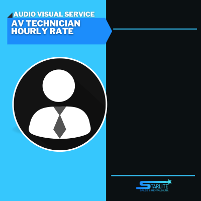 AV Technician Hourly Rate - Starlite Sales and Rentals