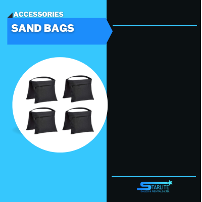 Sandbag - Set of 4 - Filled - Starlite Sales and Rentals