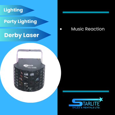 LCG Derby Laser - Starlite Sales and Rentals