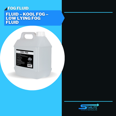 Fluid - Kool Fog - Low Lying Fog Fluid - Starlite Sales and Rentals