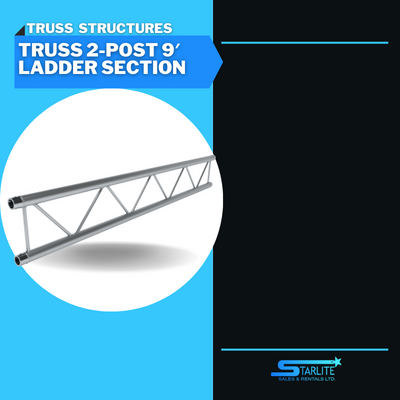 Truss 2-post 9' Ladder Section - Starlite Sales and Rentals